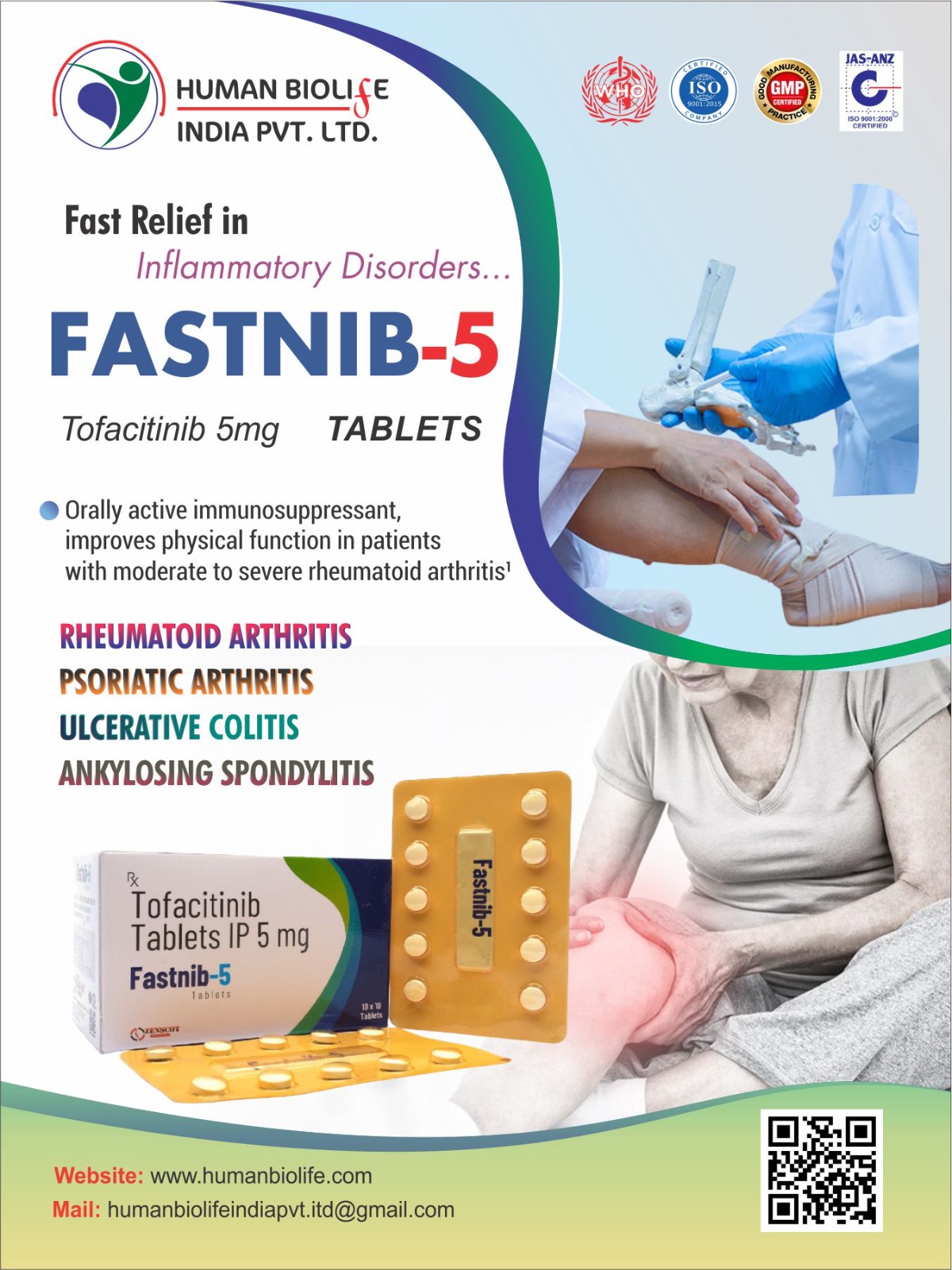 Best Pharmaceutical Company in India - Human Biolife India Pvt Ltd