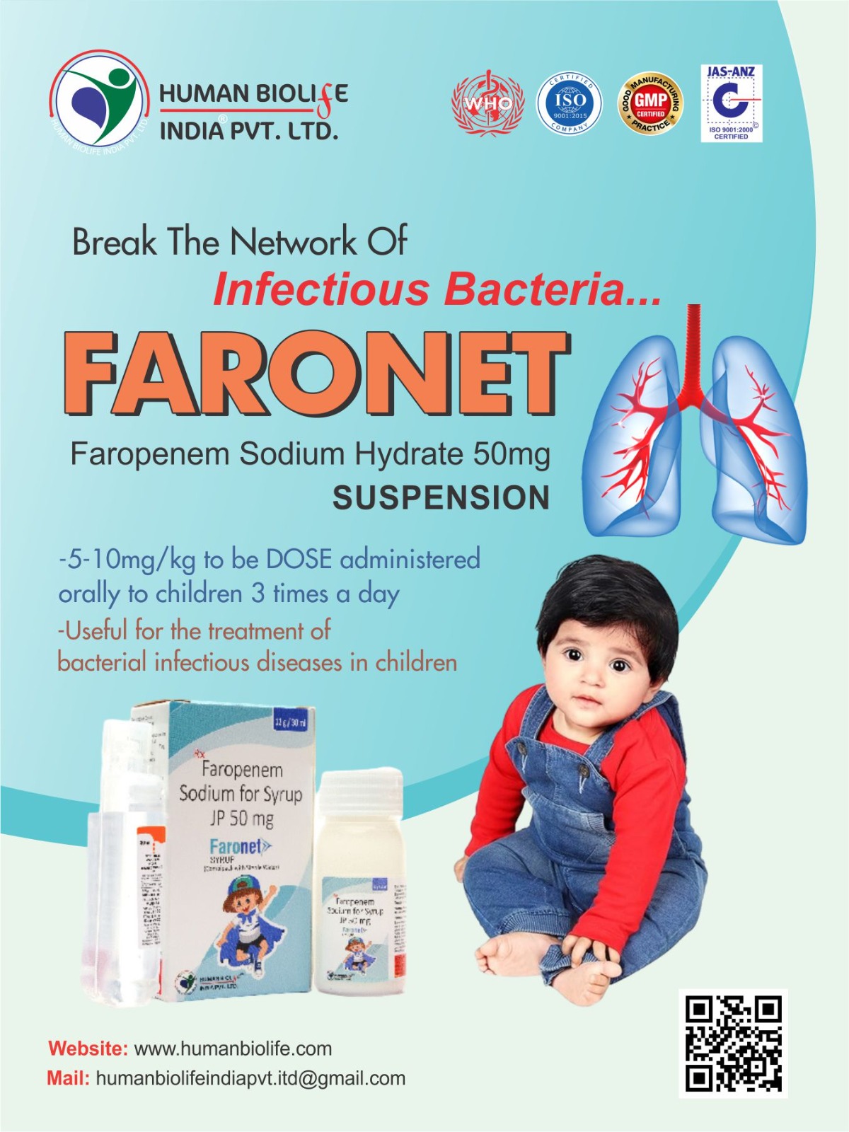 Best Pharmaceutical Company in India - Human Biolife India Pvt Ltd